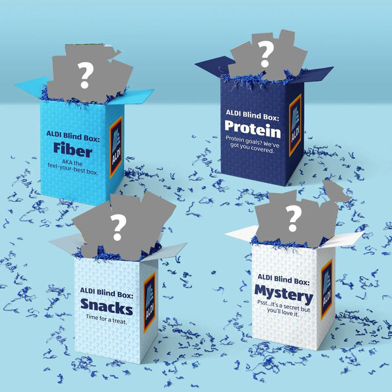 Aldi blind boxes giveaway, NYC