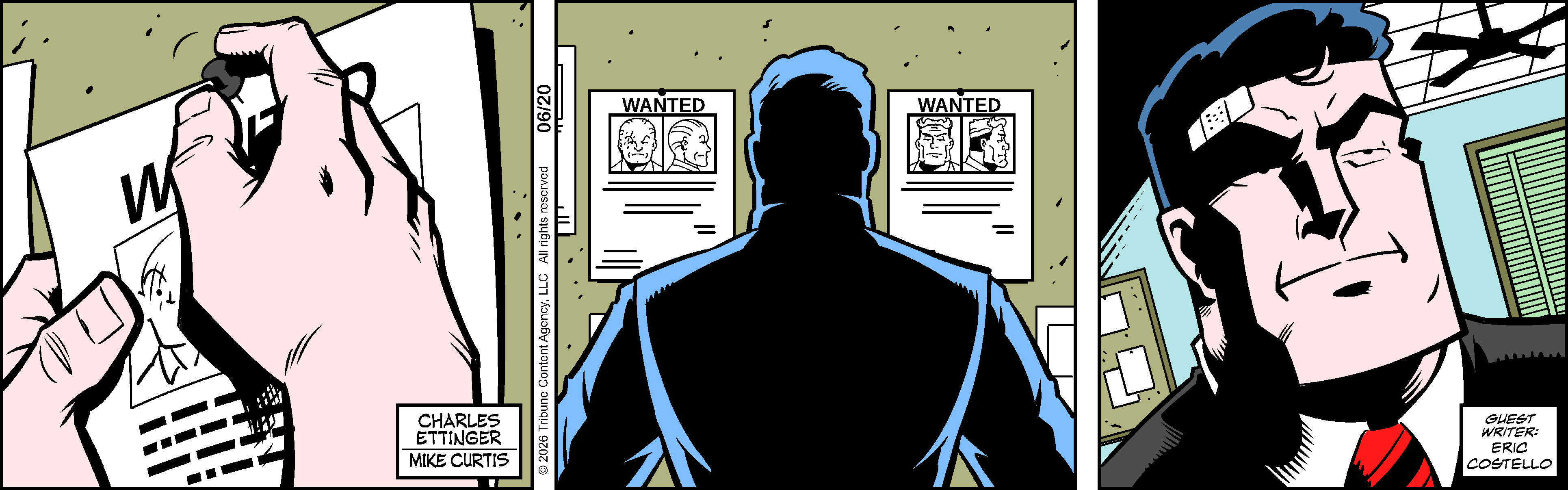 Dick Tracy by Charles Ettinger and Mike Curtis