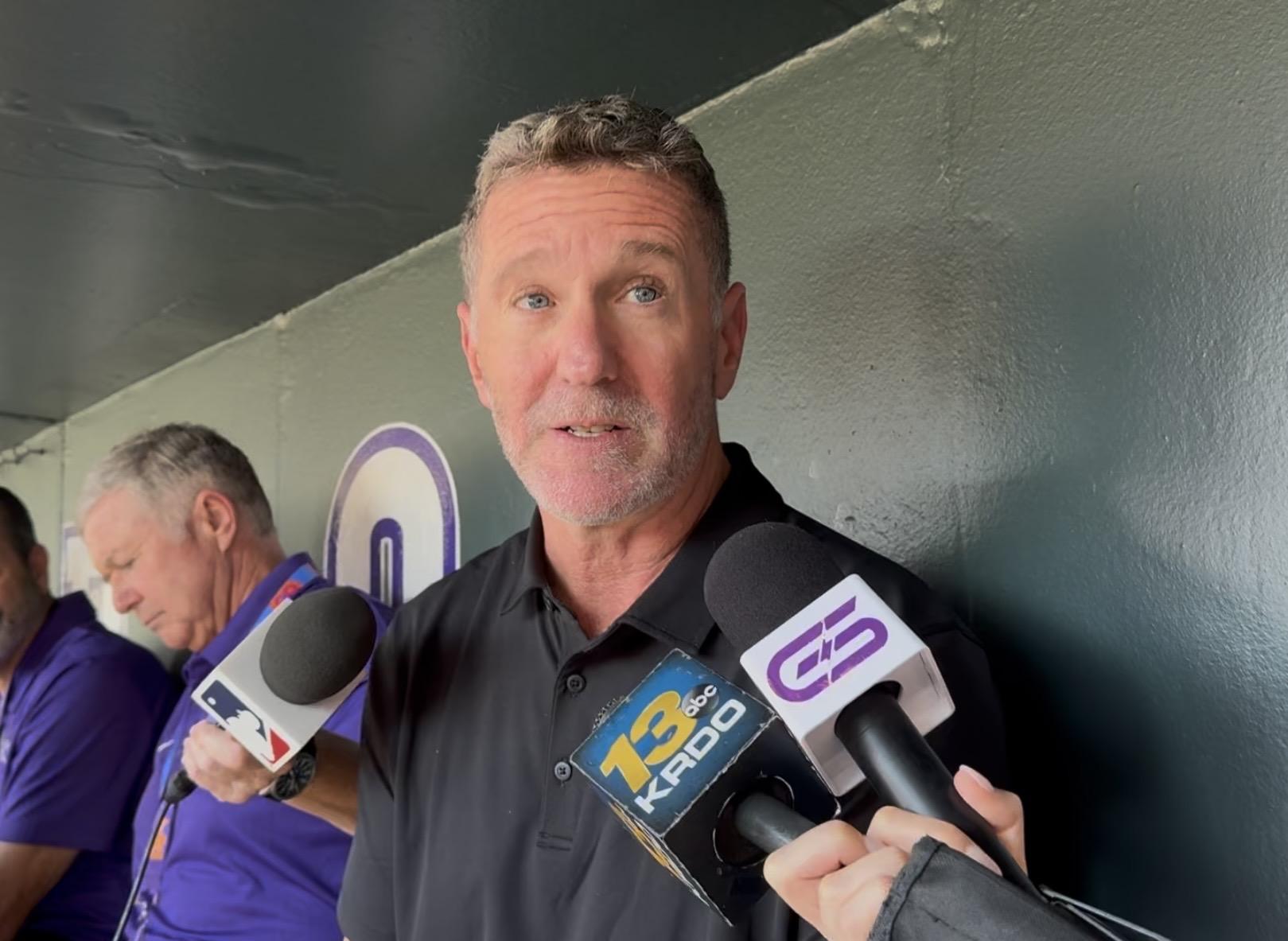 Rockies general manager Josh Byrnes discusses pitching, the draft, and ...