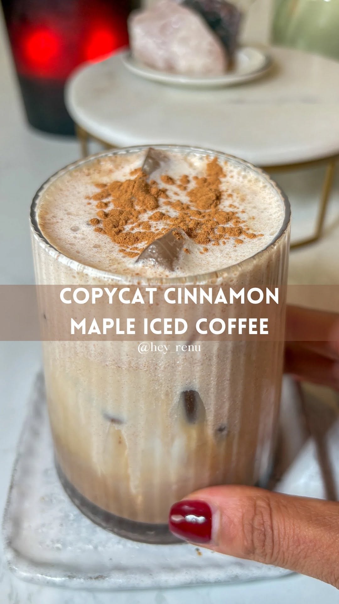 The Starbucks inspired iced coffee you'll make on repeat