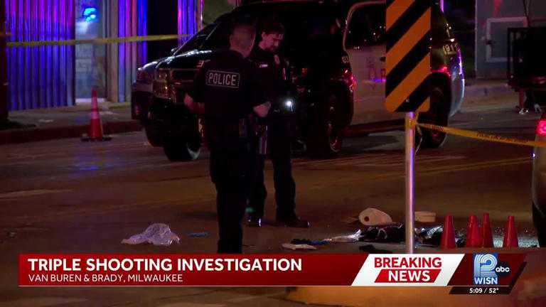 Three people shot near Brady Street in Milwaukee
