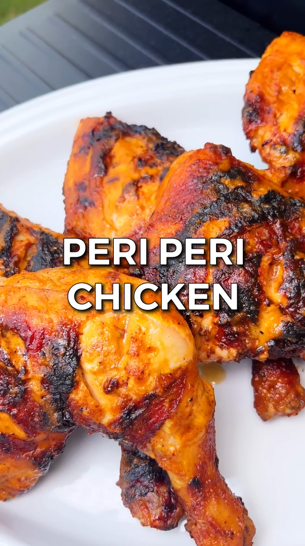 Making peri peri chicken for a flavor packed dinner