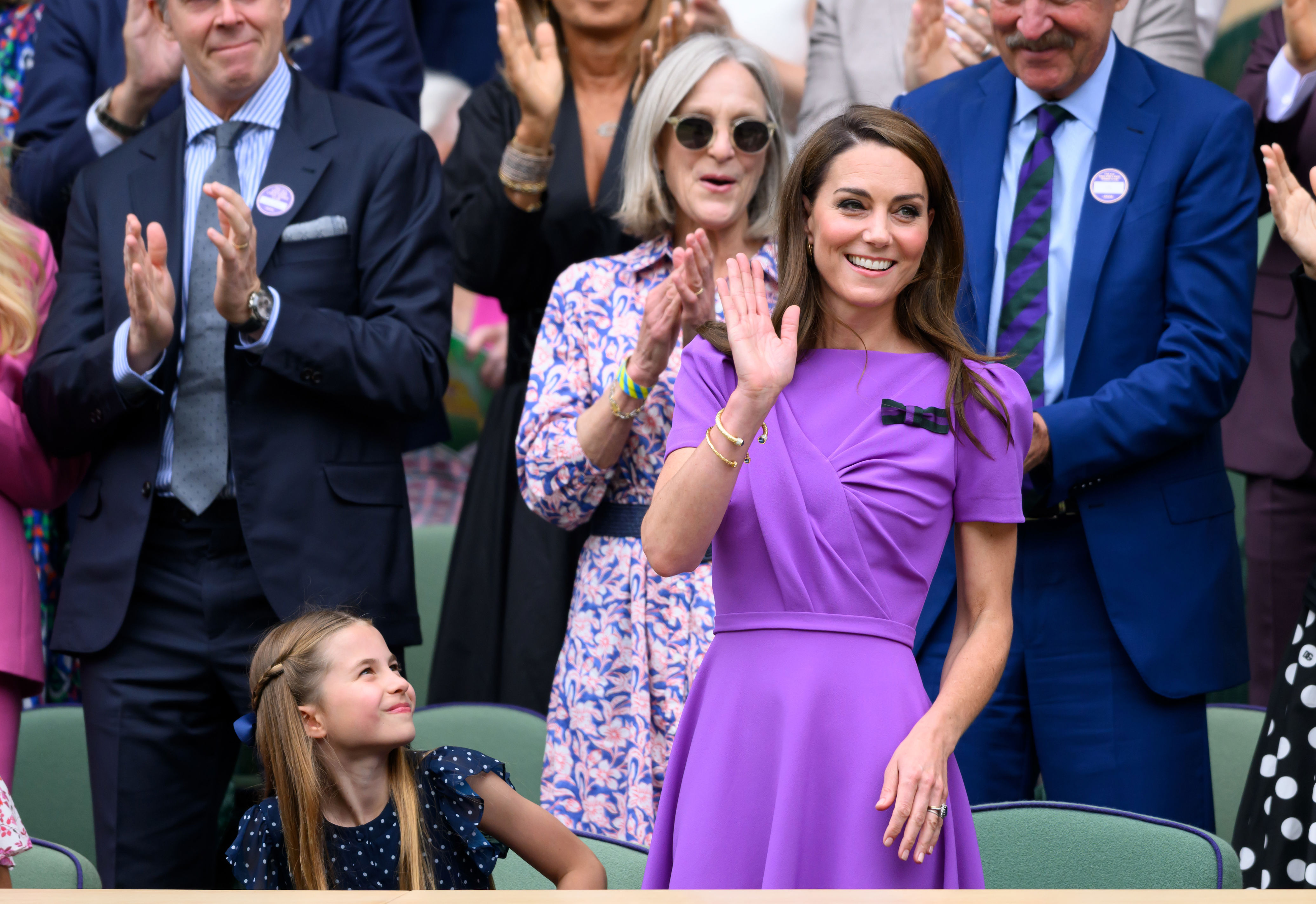 Royals at Wimbledon: Kate, Meghan, Diana and decades of courtside style