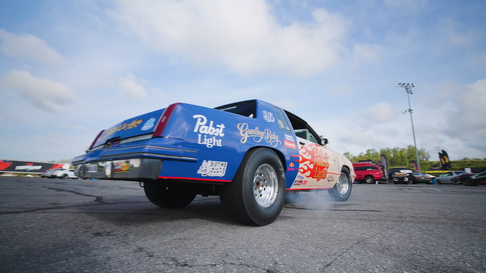 We ran wheel to wheel with YouTubers for a cash pot