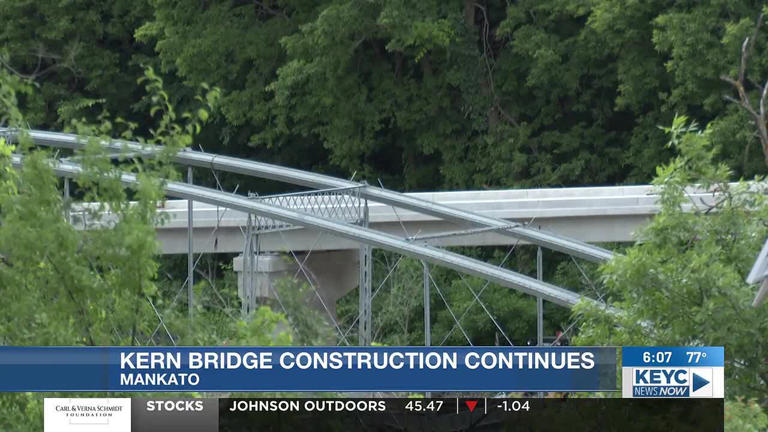 Update on Kern Bridge construction in Mankato