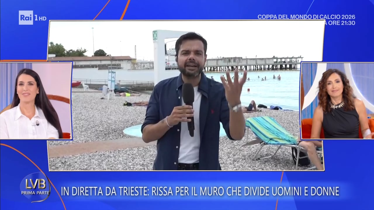 Trieste: rissa in spiaggia per il muro che divide gli uomini dalle ...