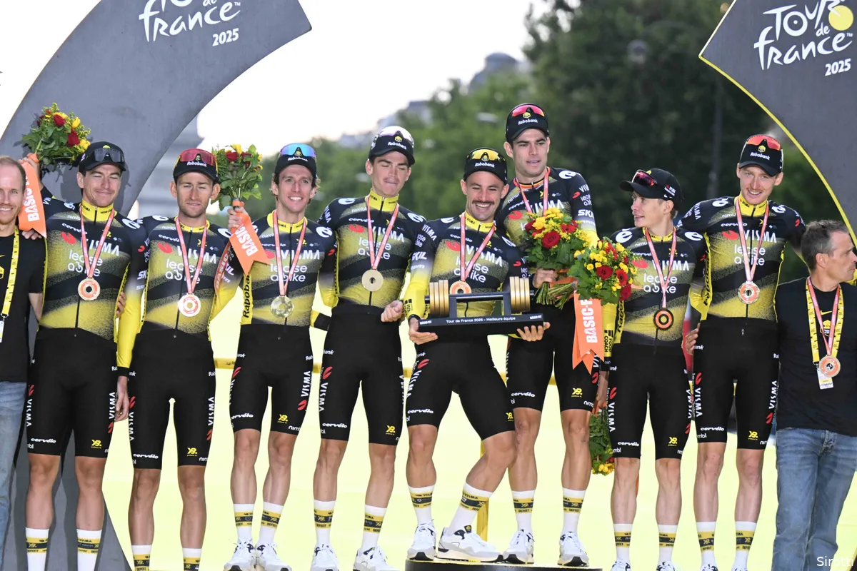 It's official: The 8 riders—including Van Aert's surprising replacement ...