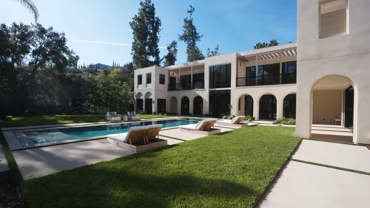 A $30M Beverly Hills estate with a pool that looks straight out of a resort