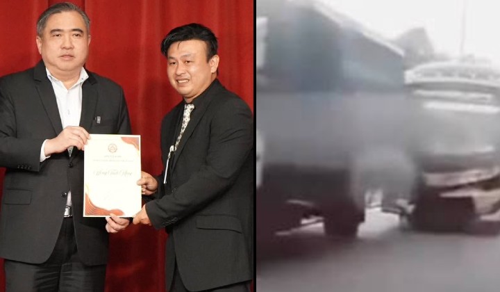 Lorry driver who stopped runaway bus gets RM10,000 — Anthony Loke hands ...