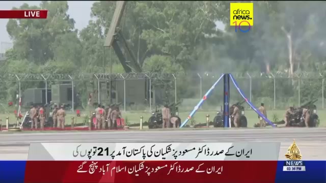 Iran's President Pezeshkian arrives in Pakistan for talks as US-Iran ...