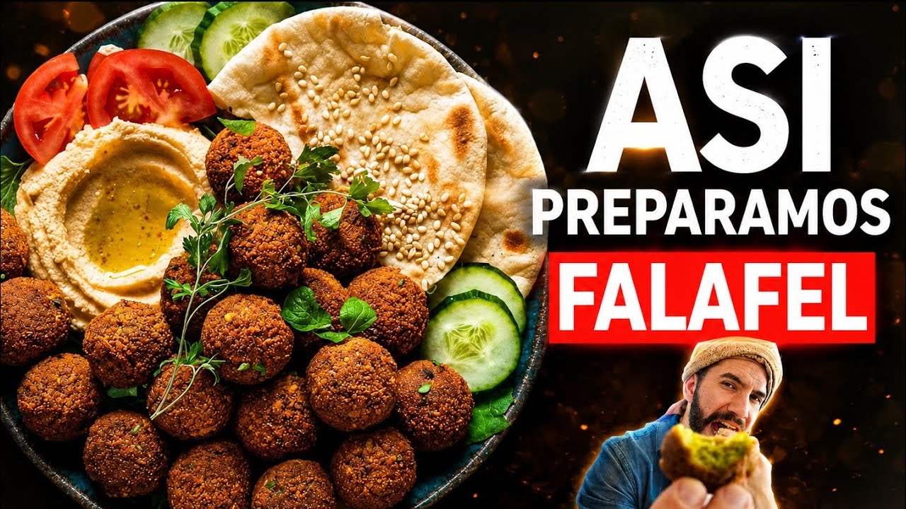 Falafel tradicional: así se prepara el original, nadie lo hace igual