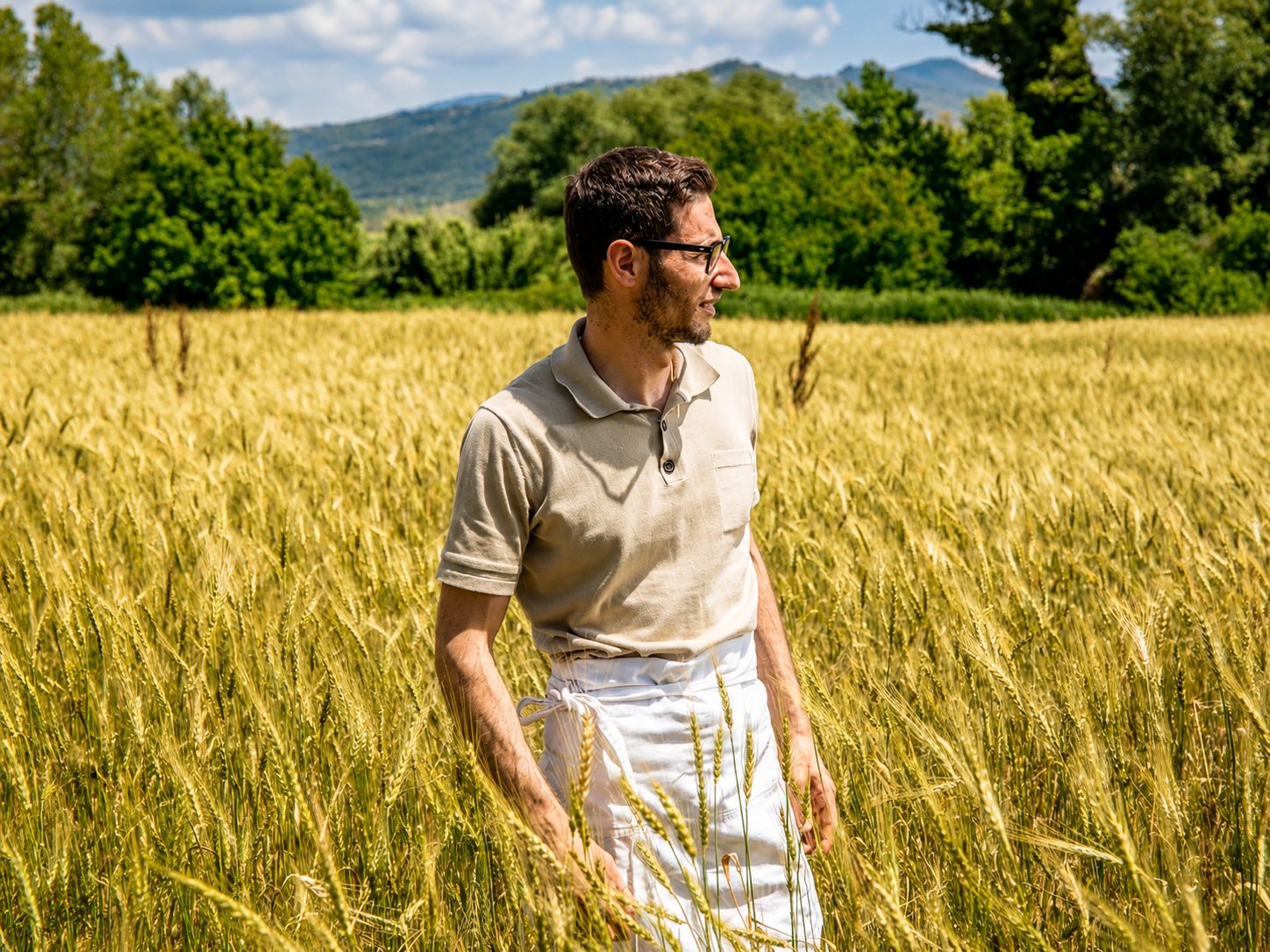 Per fare la sua pizza non compra più farina: coltiva il grano e lo ...