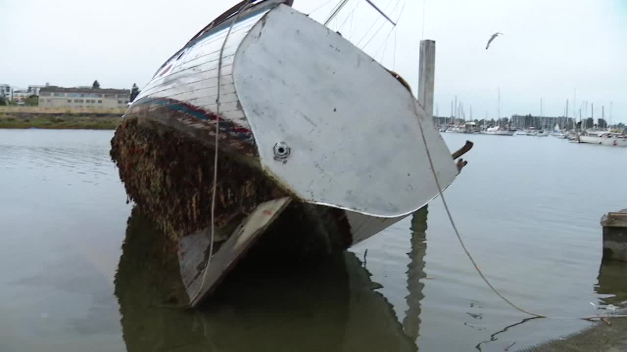 Boats illegally docked at Jack London Aquatic Center now sinking into ...
