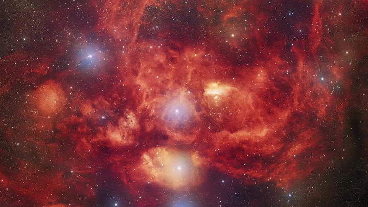 Stunning lobster nebula view captured by Dark Energy Camera