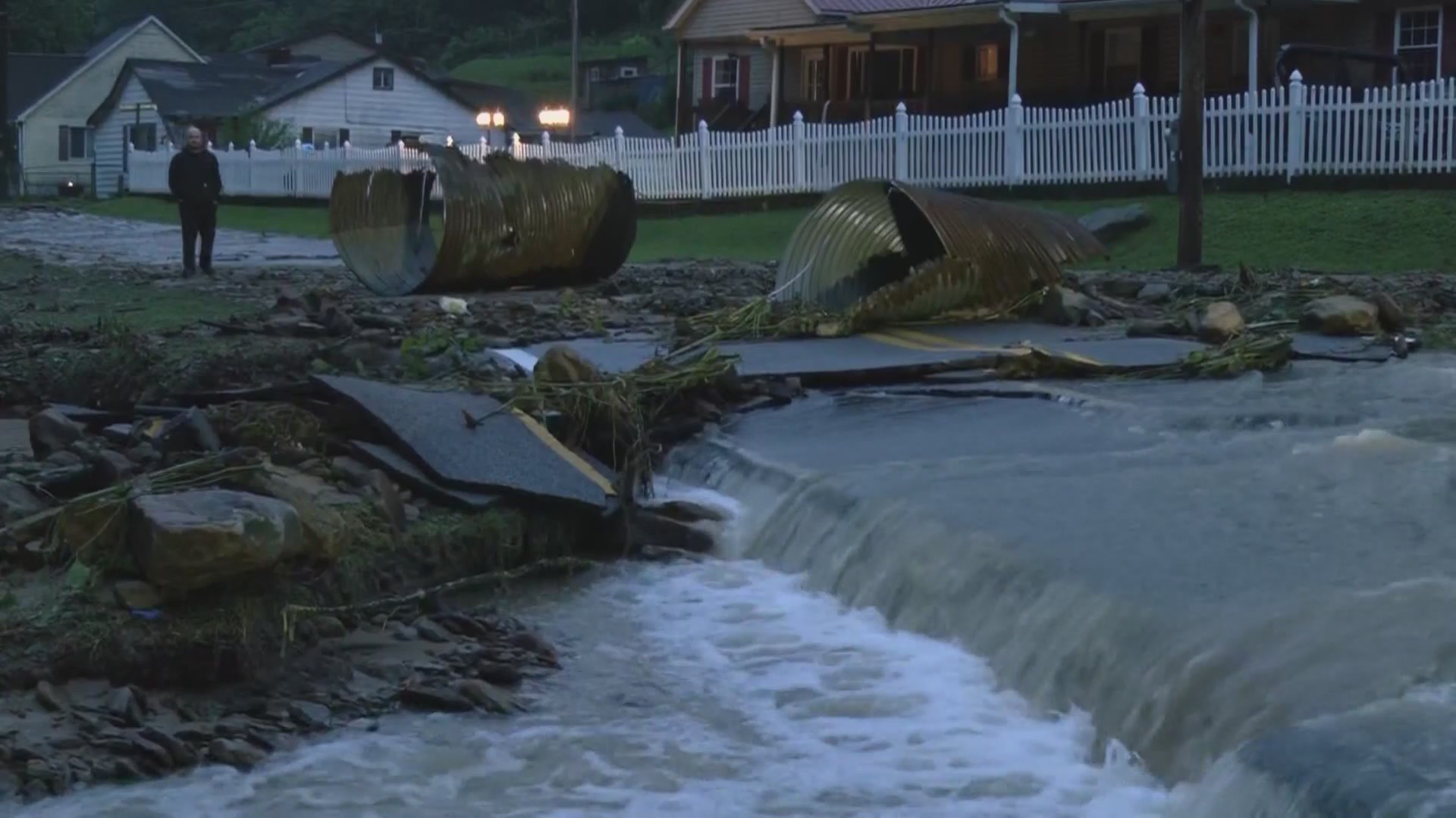 Flash floods leave damage in southern WV