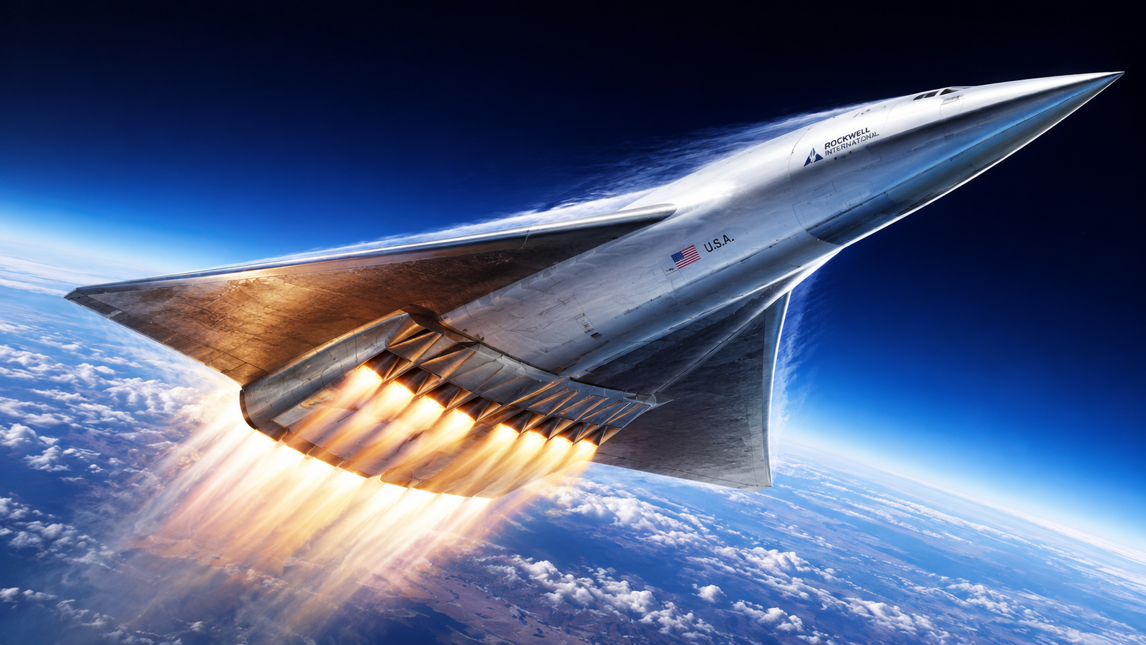 Star Raker - The giant Mach 7.2 space plane that could have changed ...