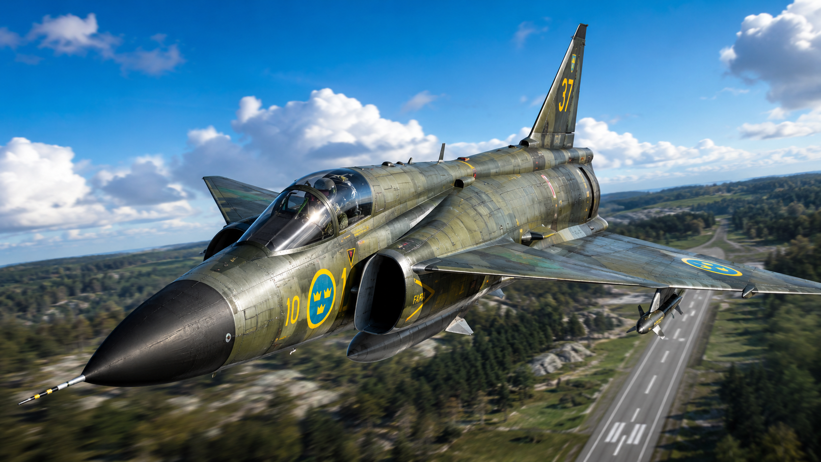 Why Sweden’s Viggen might actually be the best fighter jet ever