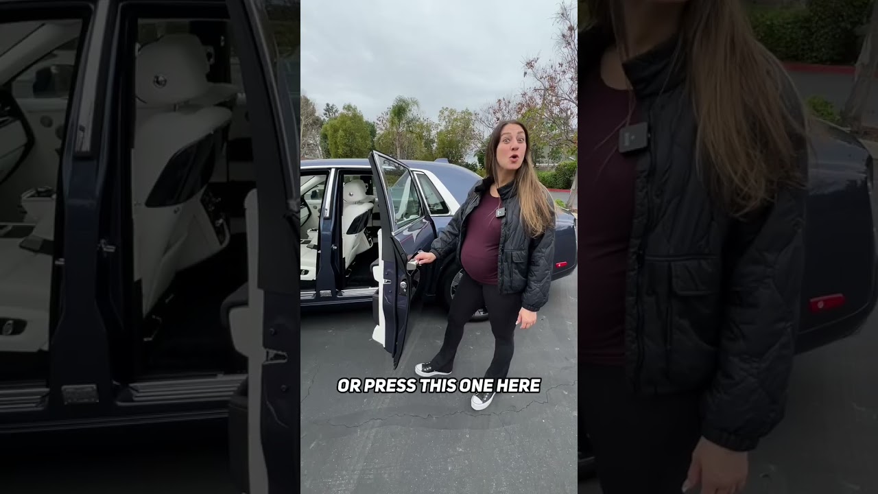 The Rolls-Royce Phantom is the best car when you're pregnant
