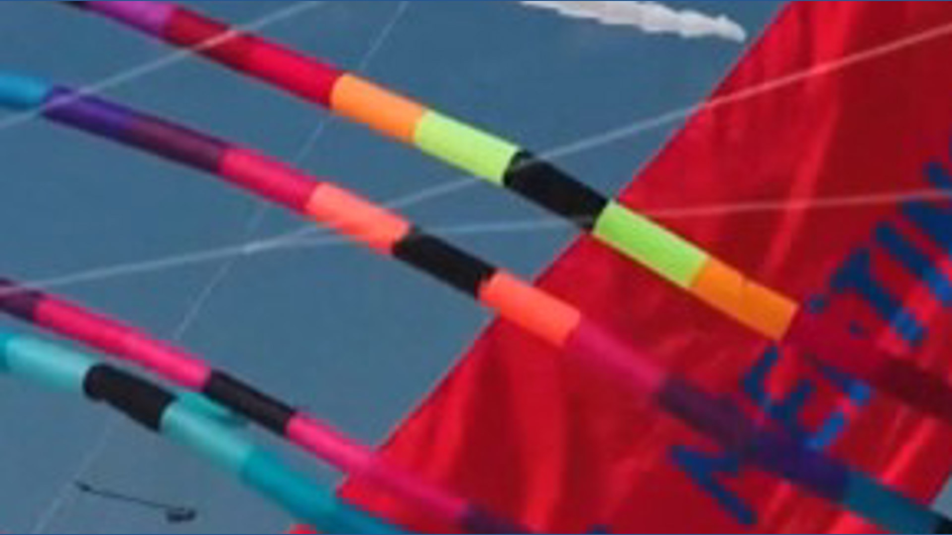 Thousands of kites fly over Denmark