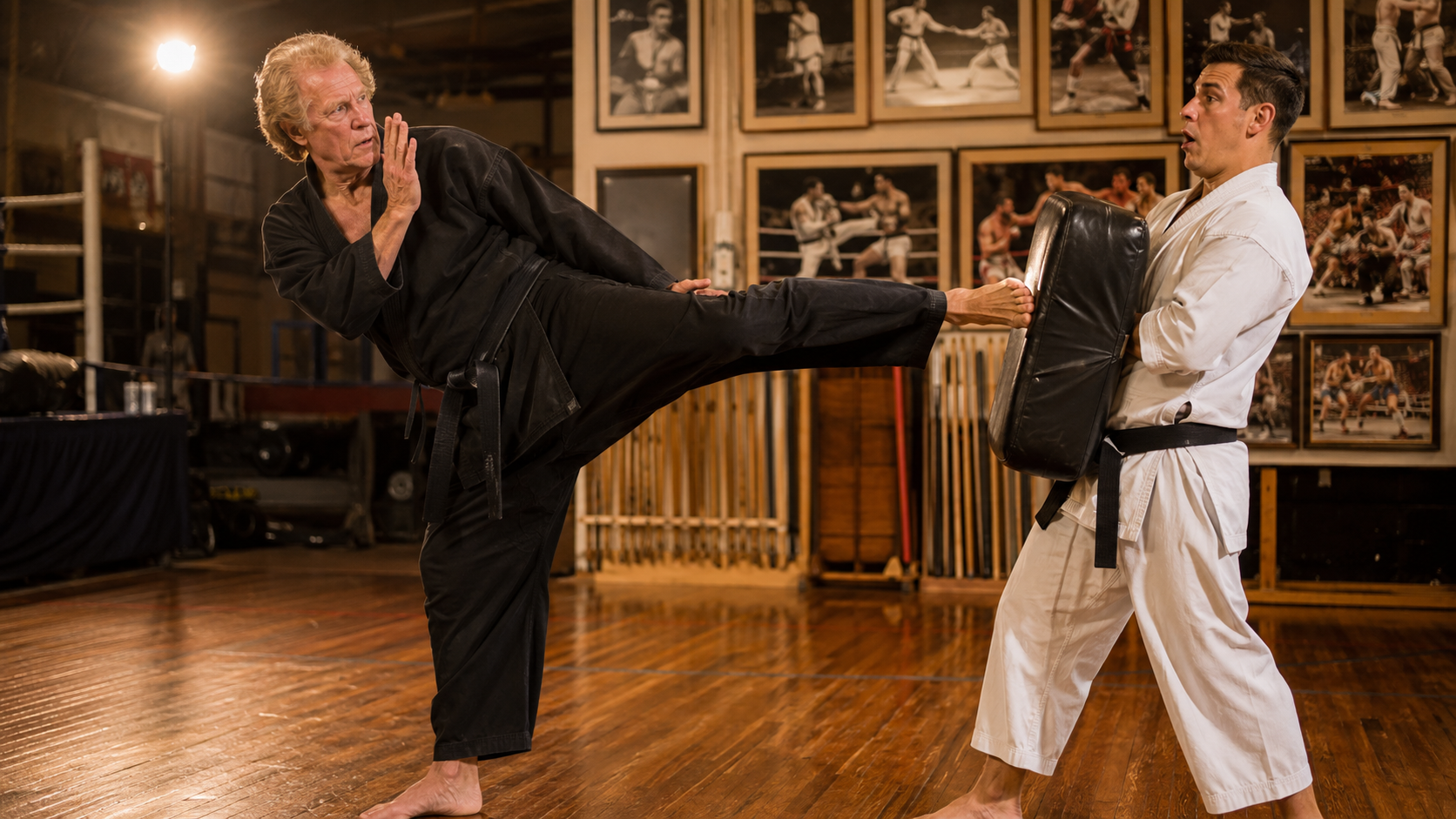 Karate legend faces career-ending injury and reinvents fighting forever