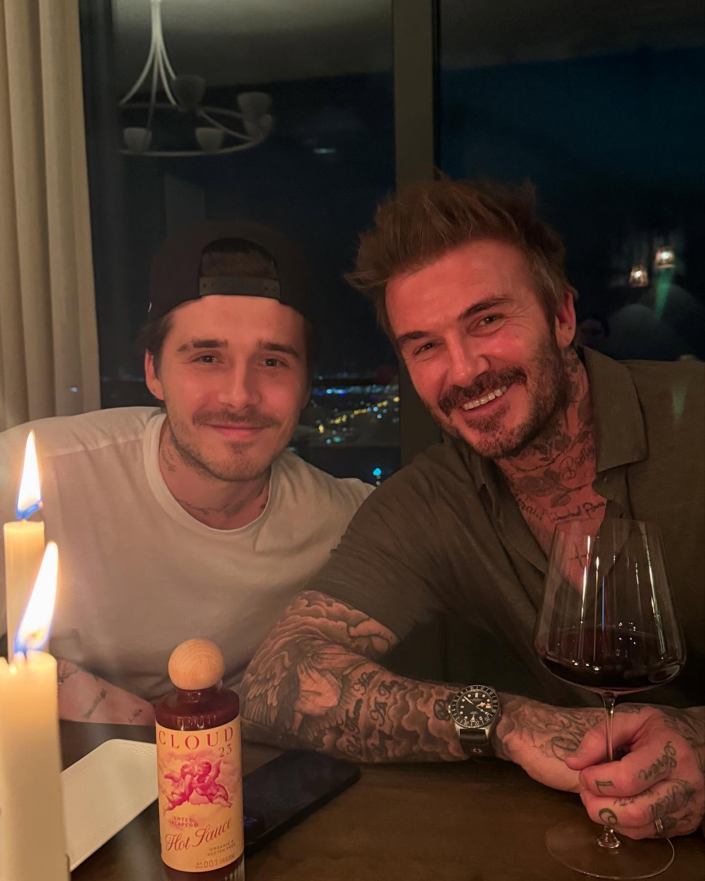 David Beckham celebrates Father’s Day at London pub without son ...