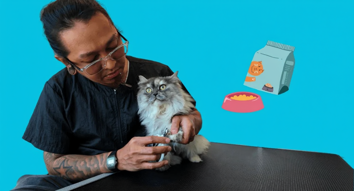 How Izzy handled a busy grooming room