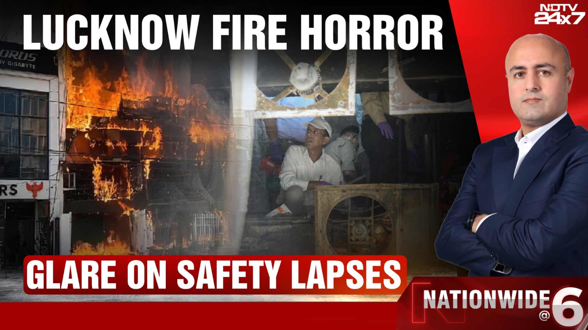 Lucknow fire: 15 dead; 4 building owners arrested as safety violations ...