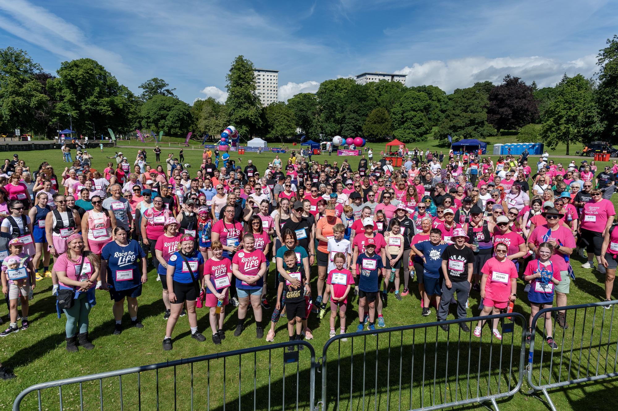 Race for Life 2026 @ Falkirk's Callendar Park in pics - Part 1