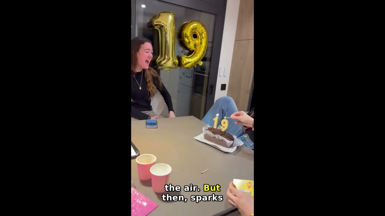 Birthday spark turns into a quick fire scare in Barcelona