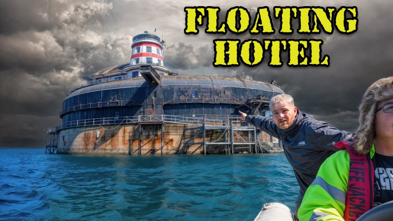 The floating hotel abandoned at sea: No Man's Land Fort, UK