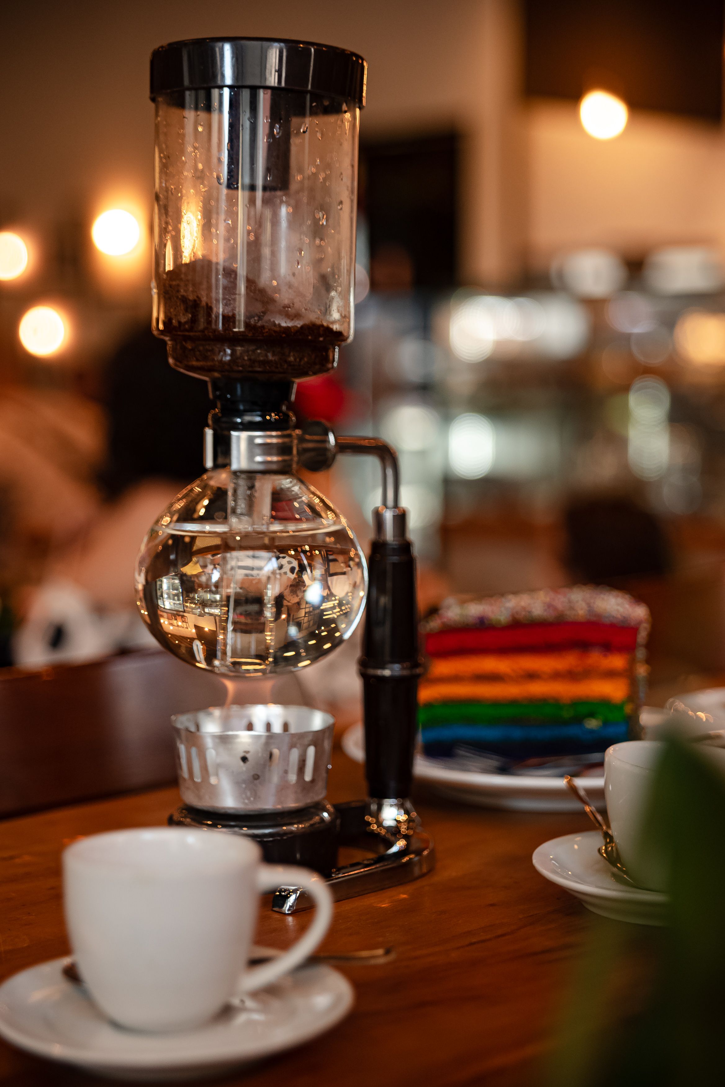 Would you try rainbow coffee? This café’s colorful drink is going viral