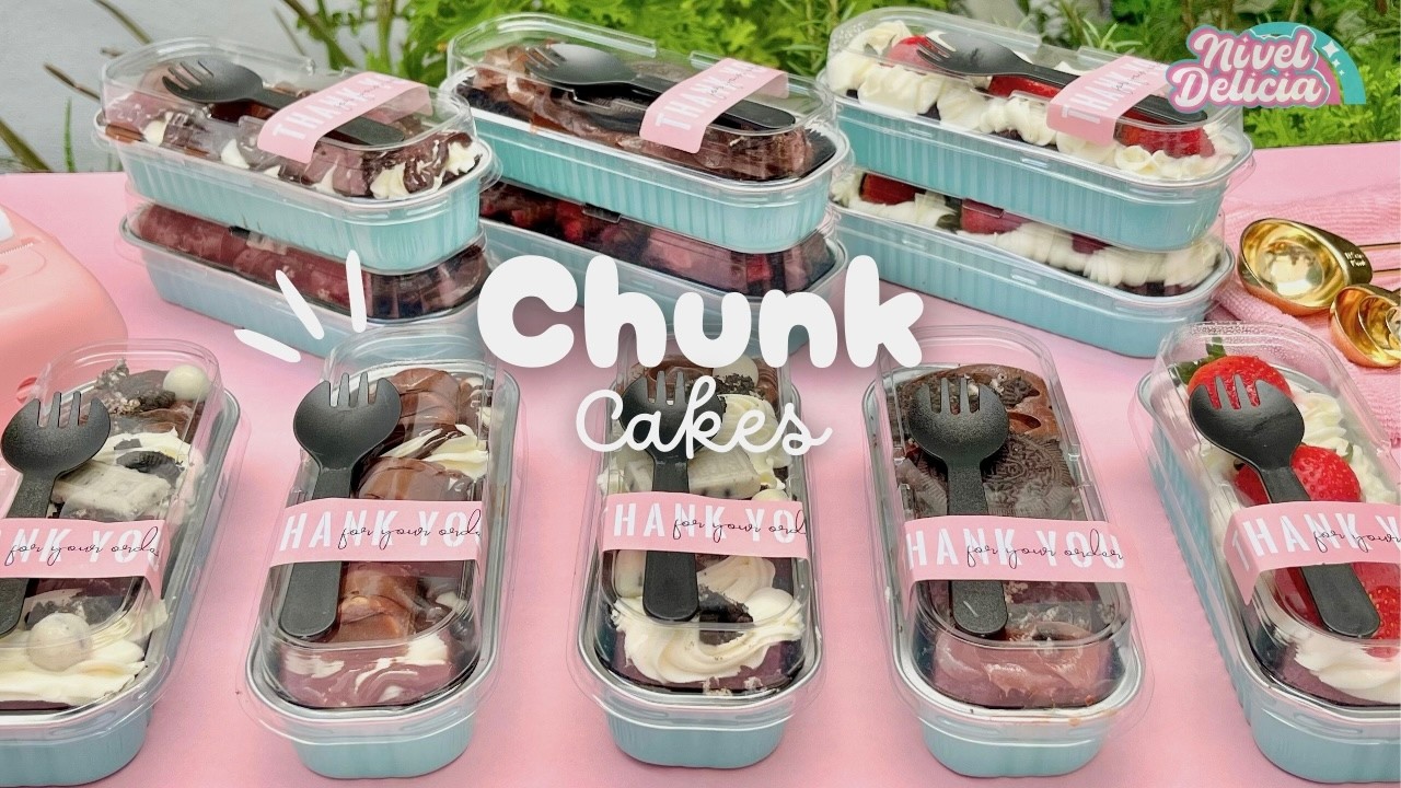 El chunk cake de chocolate que todo amante del cacao debe probar