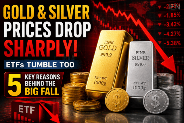 Gold and silver prices slide sharply as ETFs tumble; five key factors ...