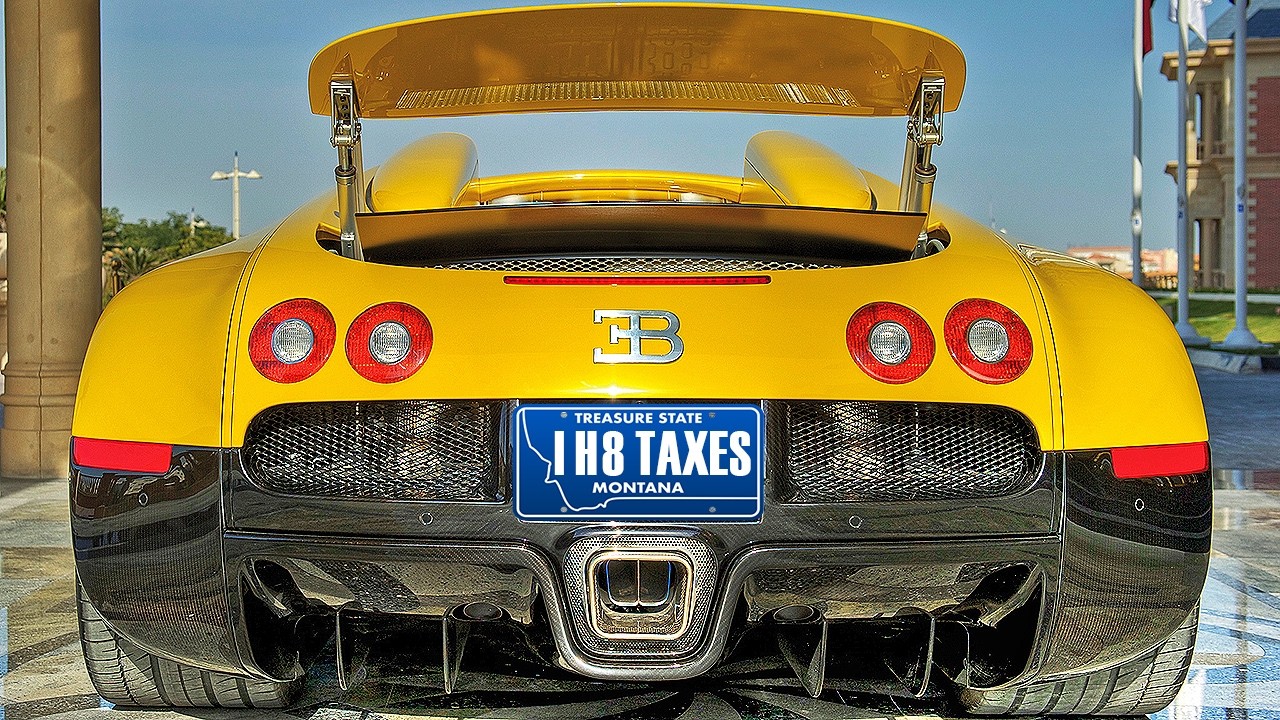 A Lamborghini owner saved $57,000 in taxes with one Montana license ...