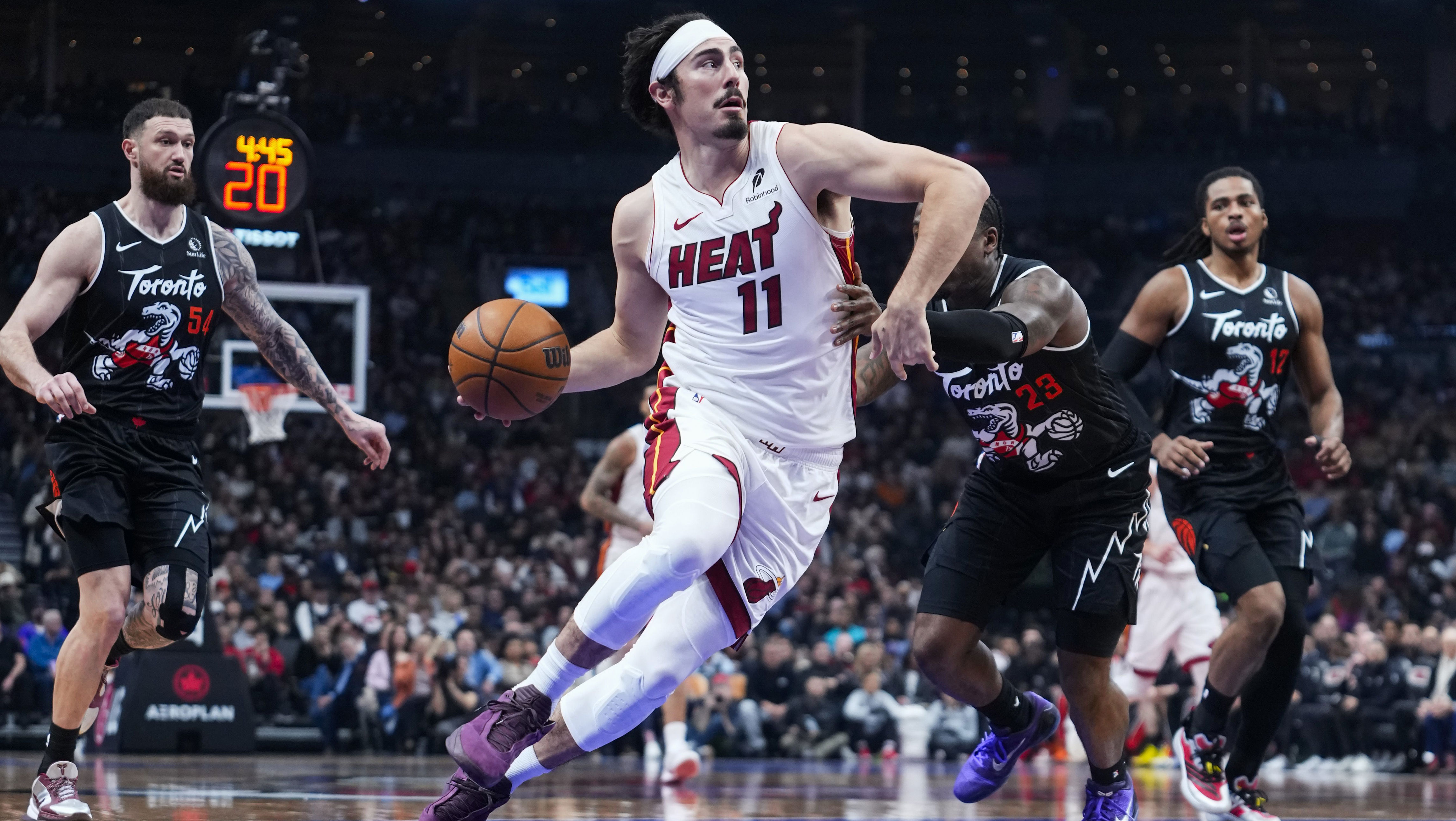 Jaime Jaquez Jr.’s NSFW reaction to Heat trade turns heads