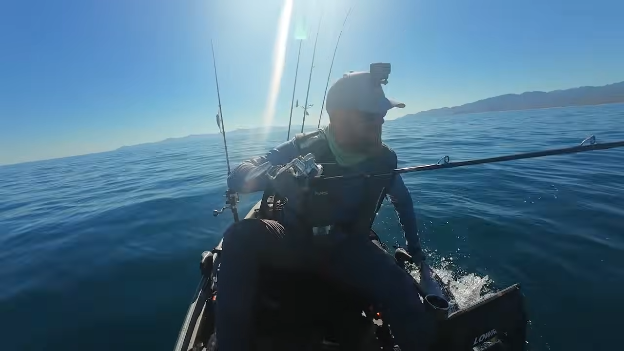 He thought it was just a fishing trip until giant fish smashes him ...