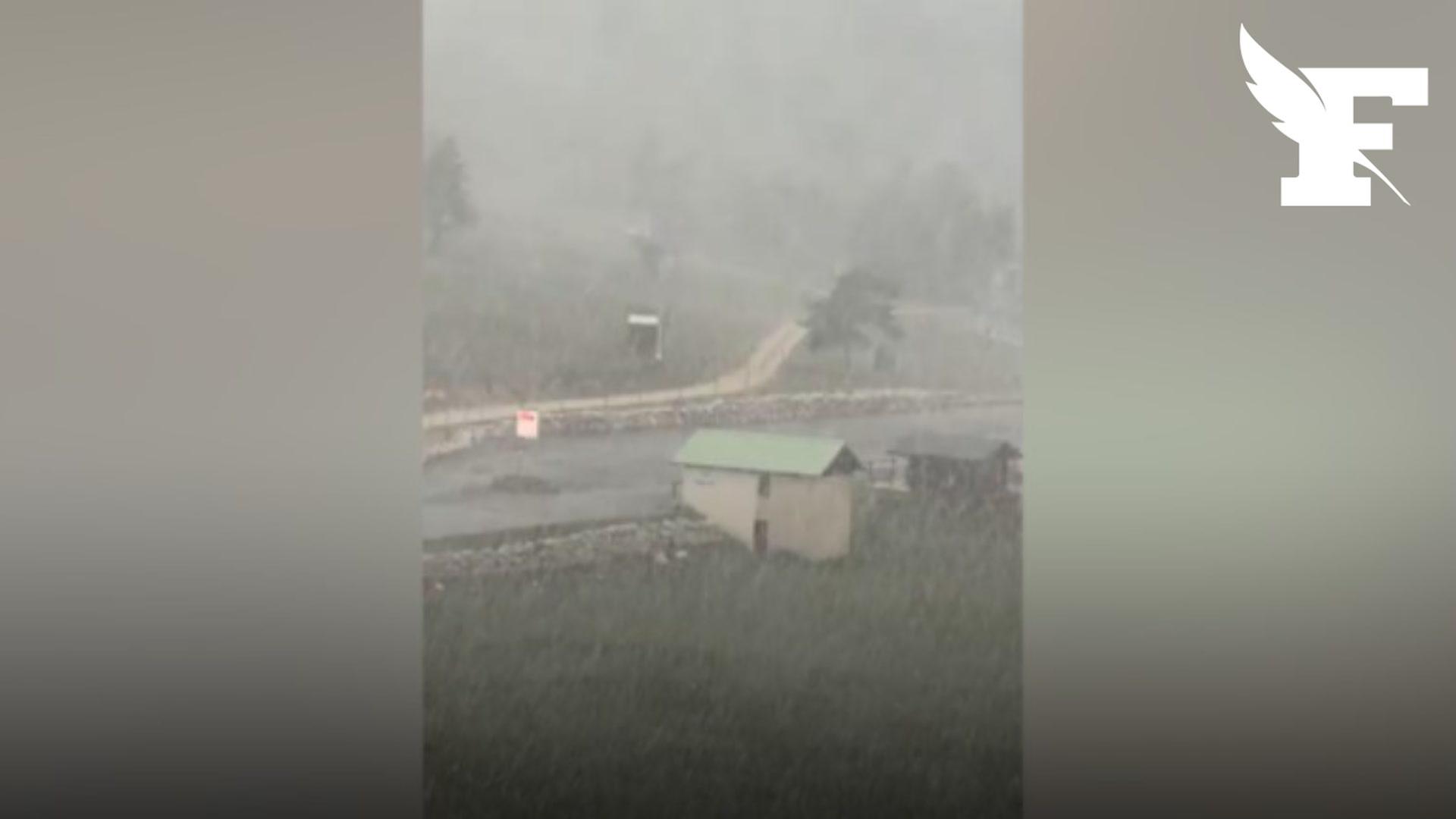 La neige en France, un 14 mai : les images surprenantes de flocons en ...