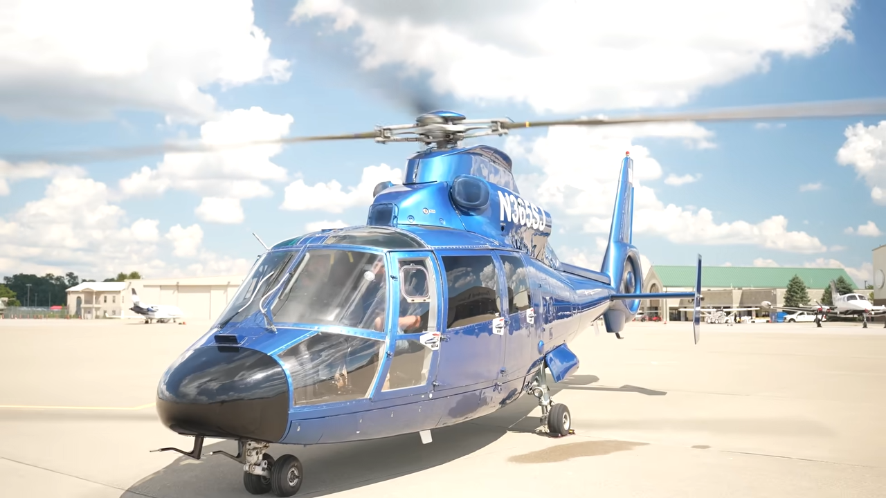 A million-dollar helicopter, no autopilot, and storms blocking the route