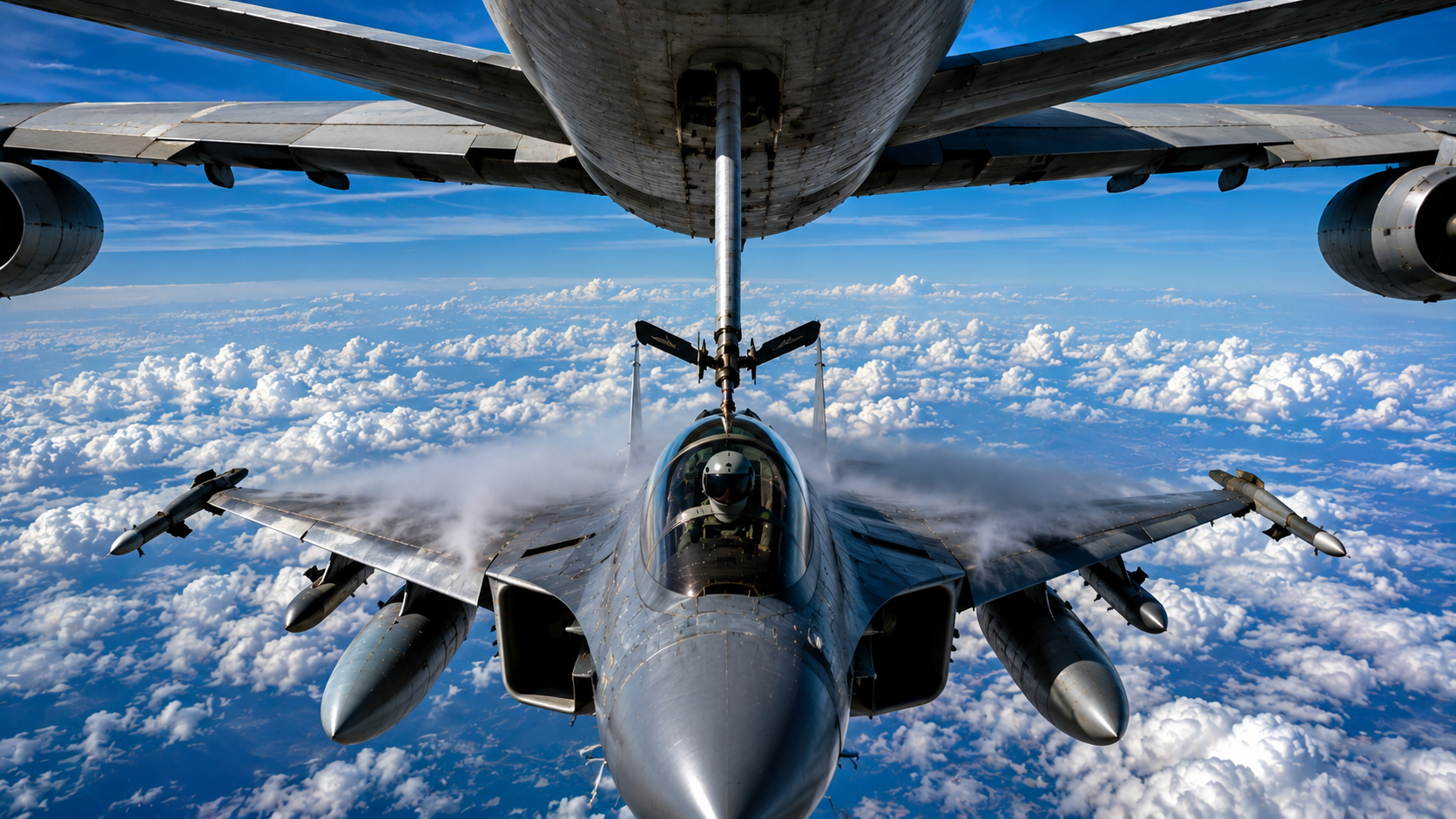 Why pilots fly just feet apart at 500 miles per hour