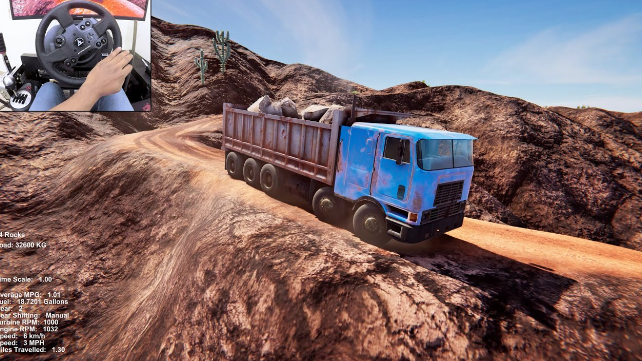My truck game early access wheel gameplay experience