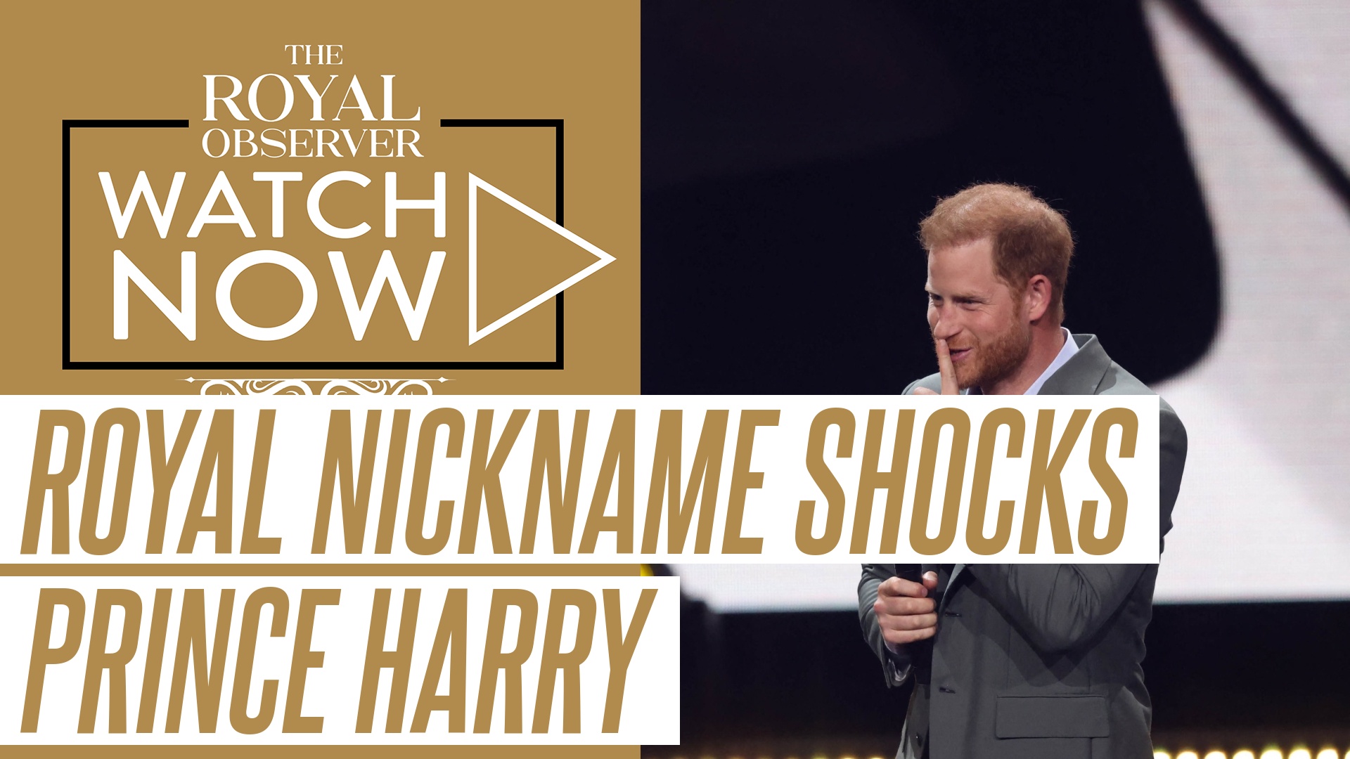 Diana and Charles had one rather cruel nickname for Prince Harry: "This ...