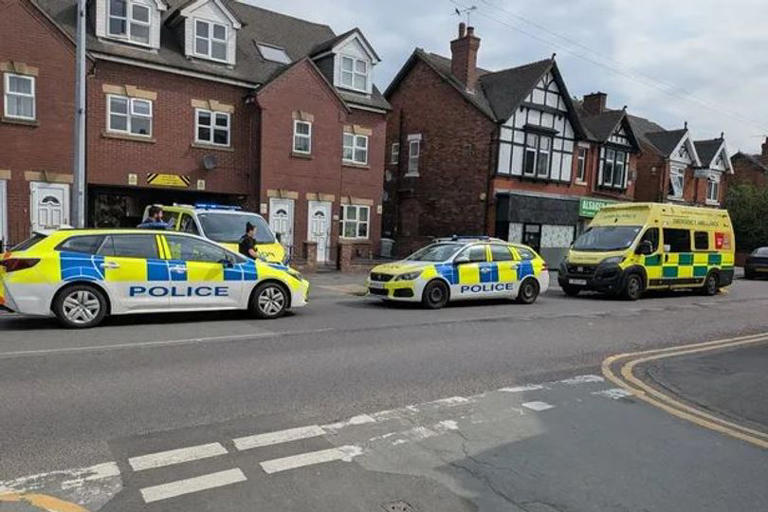 Man in hospital after air ambulance lands