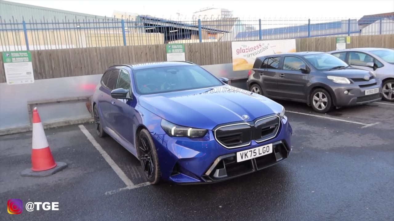 A new BMW M5 Touring joined the garage, then the pressure moved beyond ...