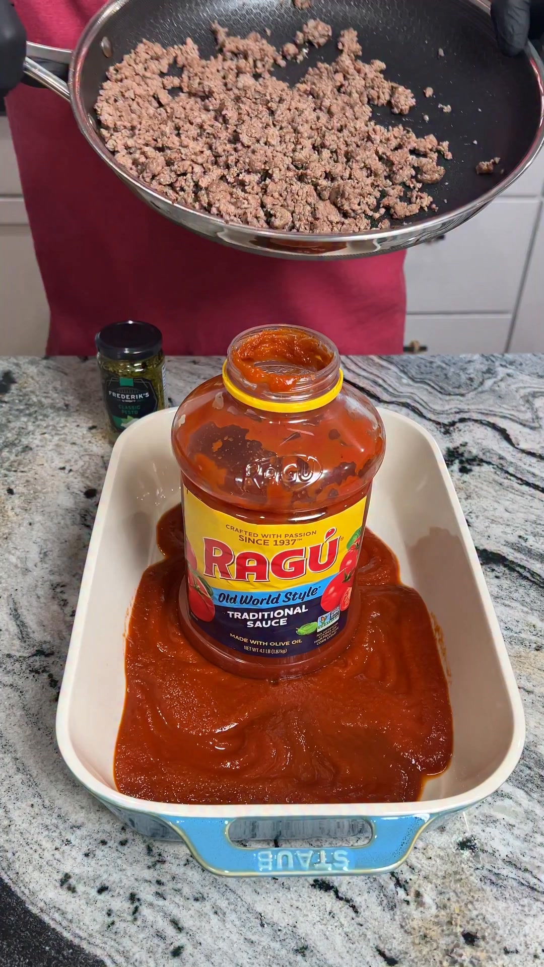 Most efficient way to make lasagna