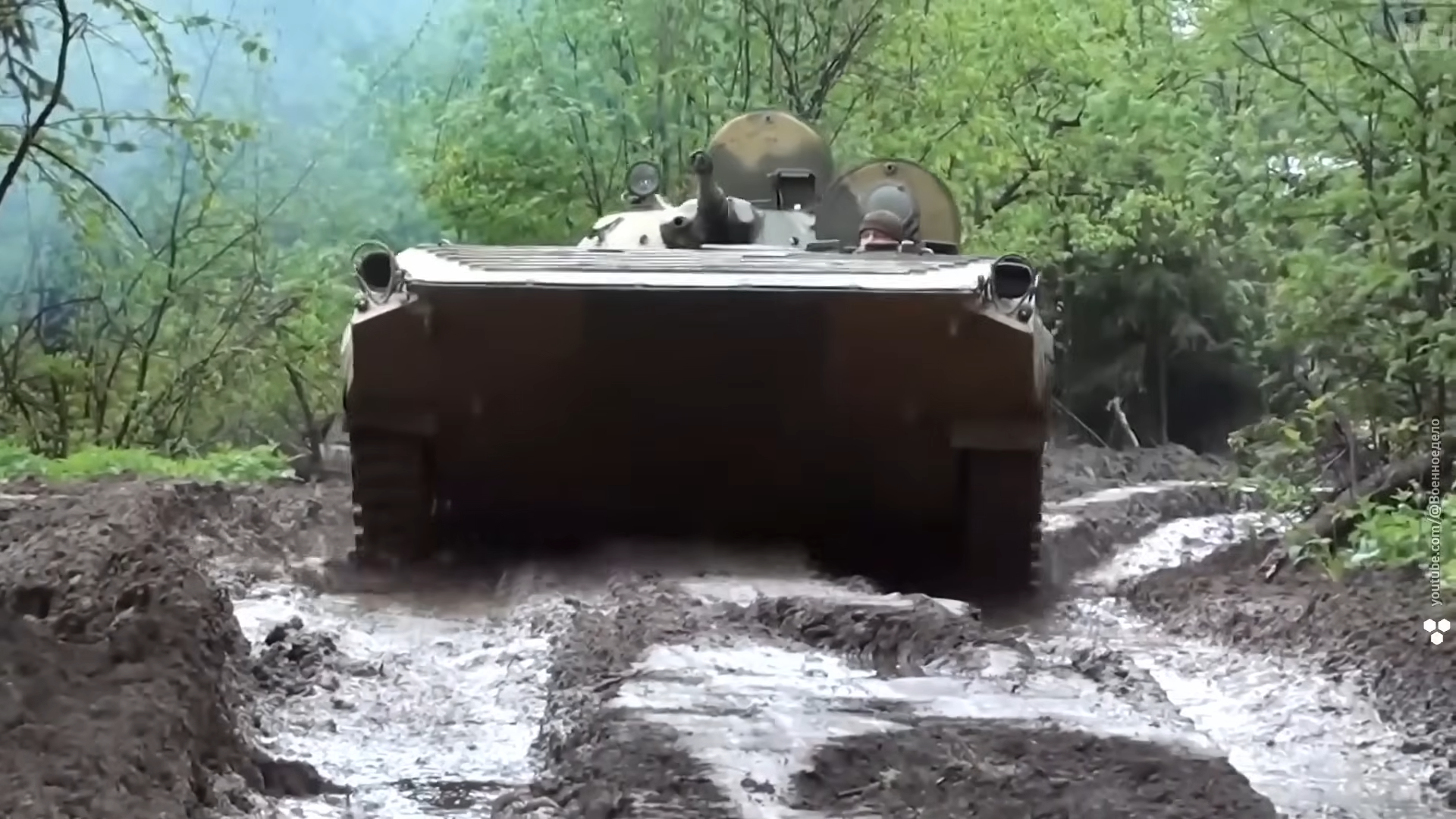 Watch why Russian soldiers would rather ride on top than stay inside ...