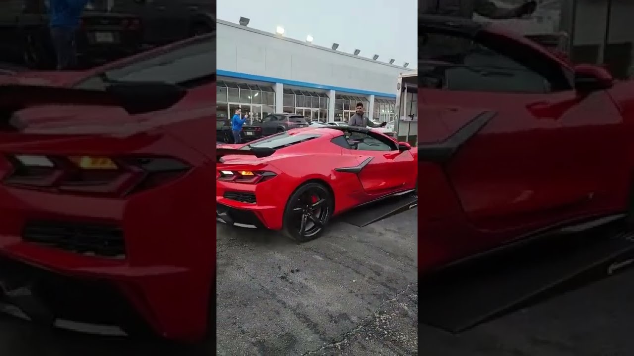2023 C8 Corvette Z06 delivery! You will not believe this exhaust is stock!