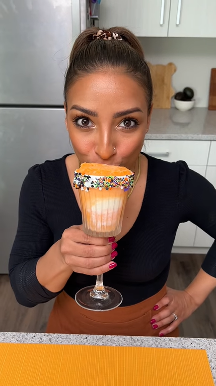 Orange crush ice cream float refreshing summer dessert recipe