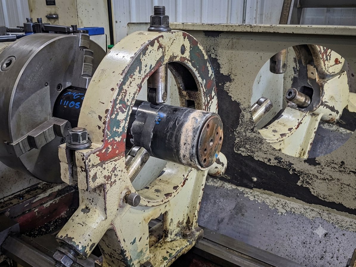 Careful machining on a tough CAT 24M cap