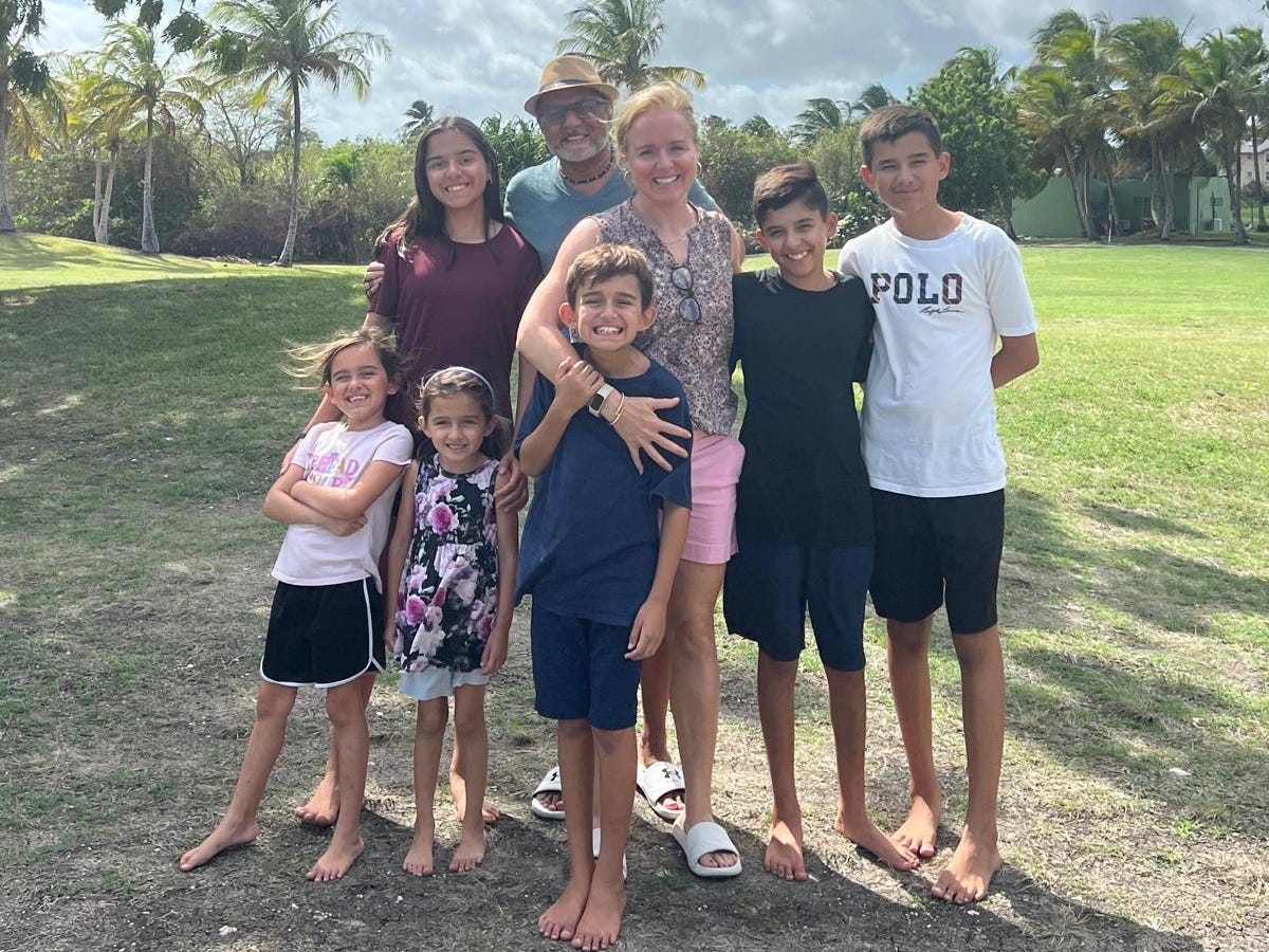 My husband and I moved from the US to Barbados with 6 kids. They're ...