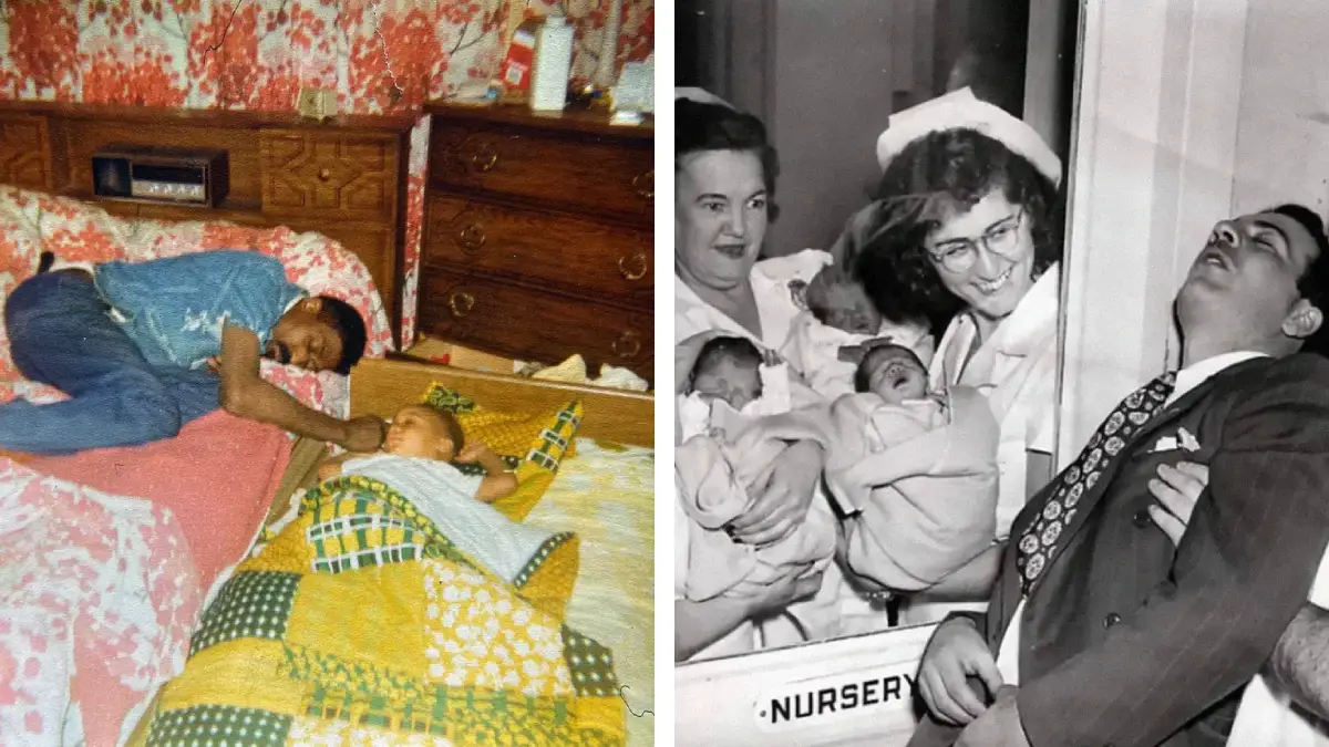 21 vintage photos of dads that capture a different era